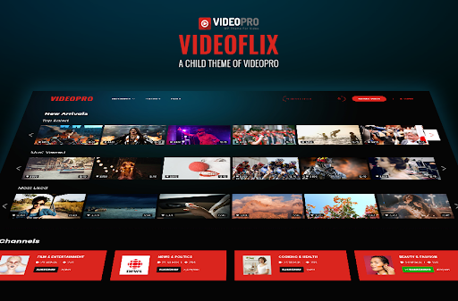 Netflix Movie Wordpress Theme | Free Download