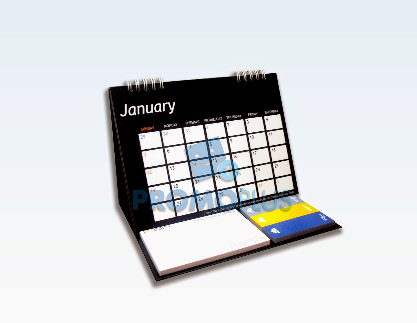 Calendar sticky note (Post it) - Cetak post it sticky note untuk ...