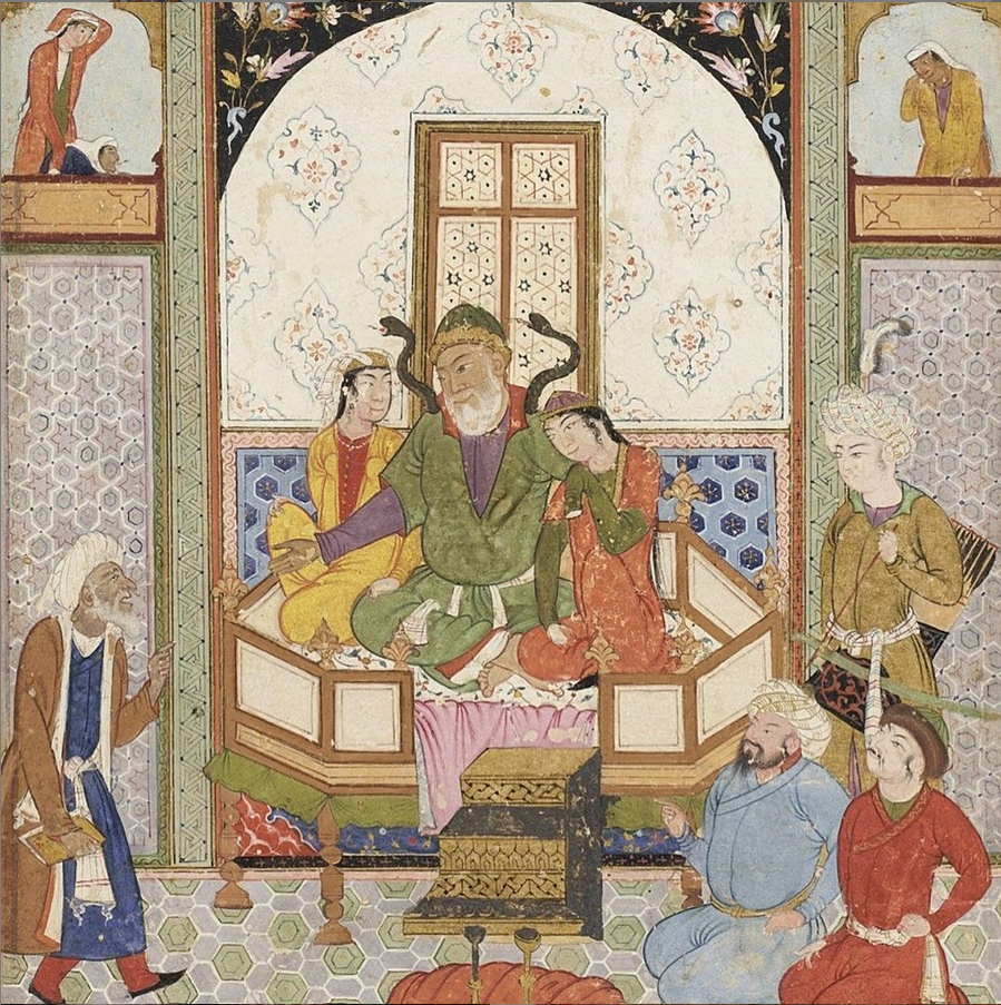 The Urban Mermaid: The tale of Zahhak, the emperor with two snakes ...