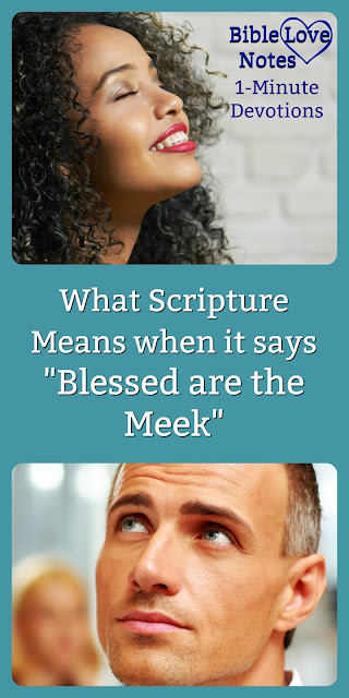Bible Love Notes: #3: Blessed are the Meek