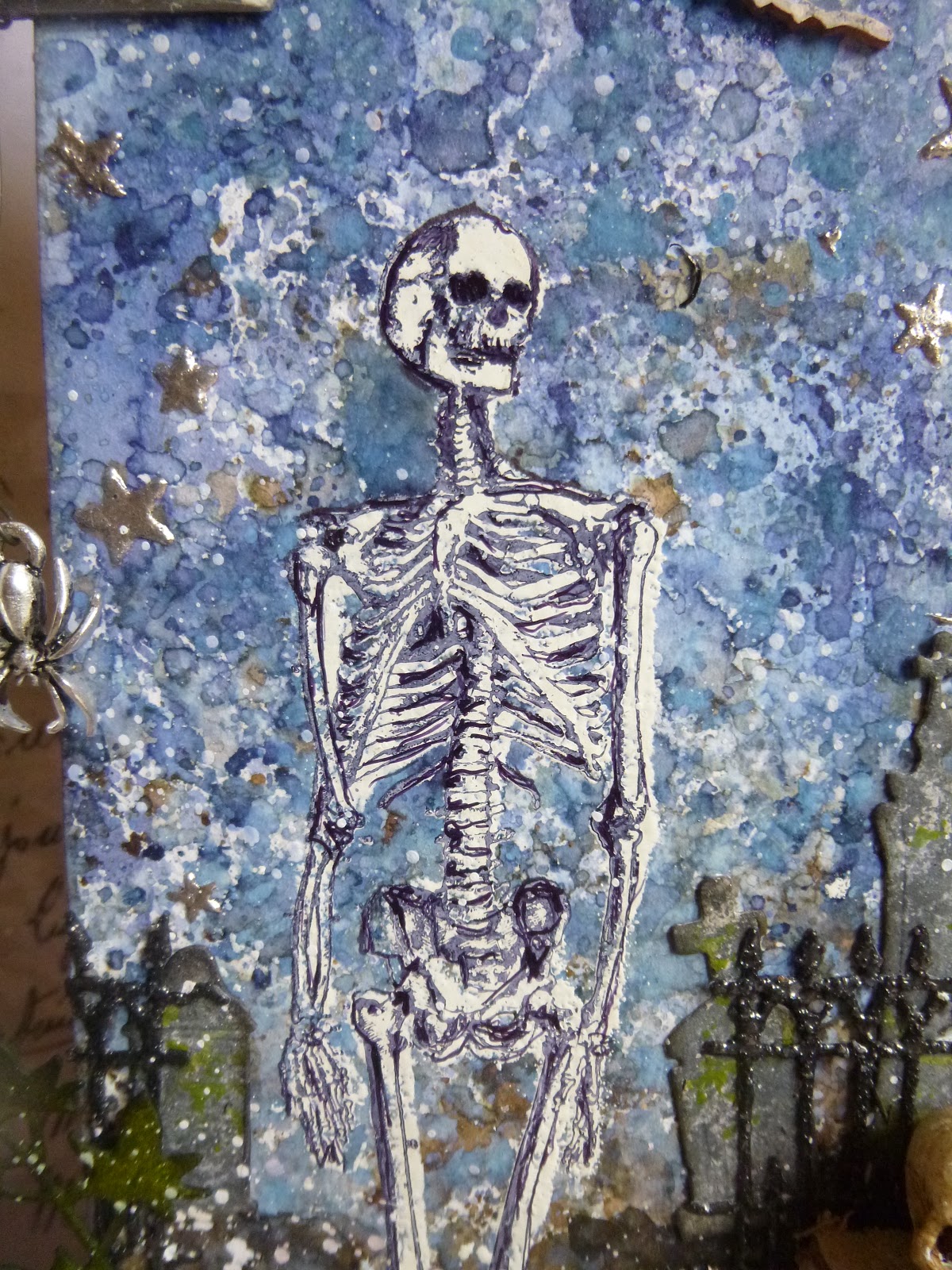 Words and Pictures: A Stargazing Skeleton