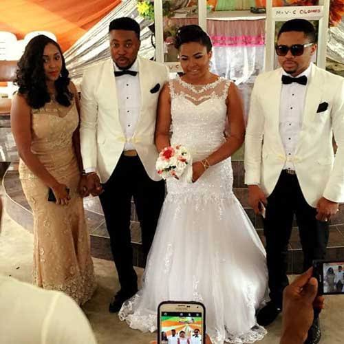 Mike Godson was best man of Nosa Rex at his wedding. They are friends