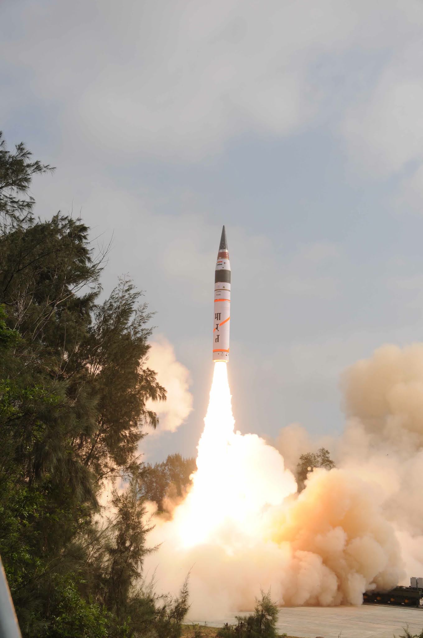 Successful night launch of Agni-5 ballistic missile - Broadsword by ...
