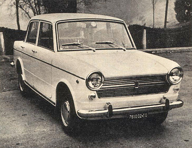 Archivo de autos: Fiat 1100 R, la renovación del Millecento