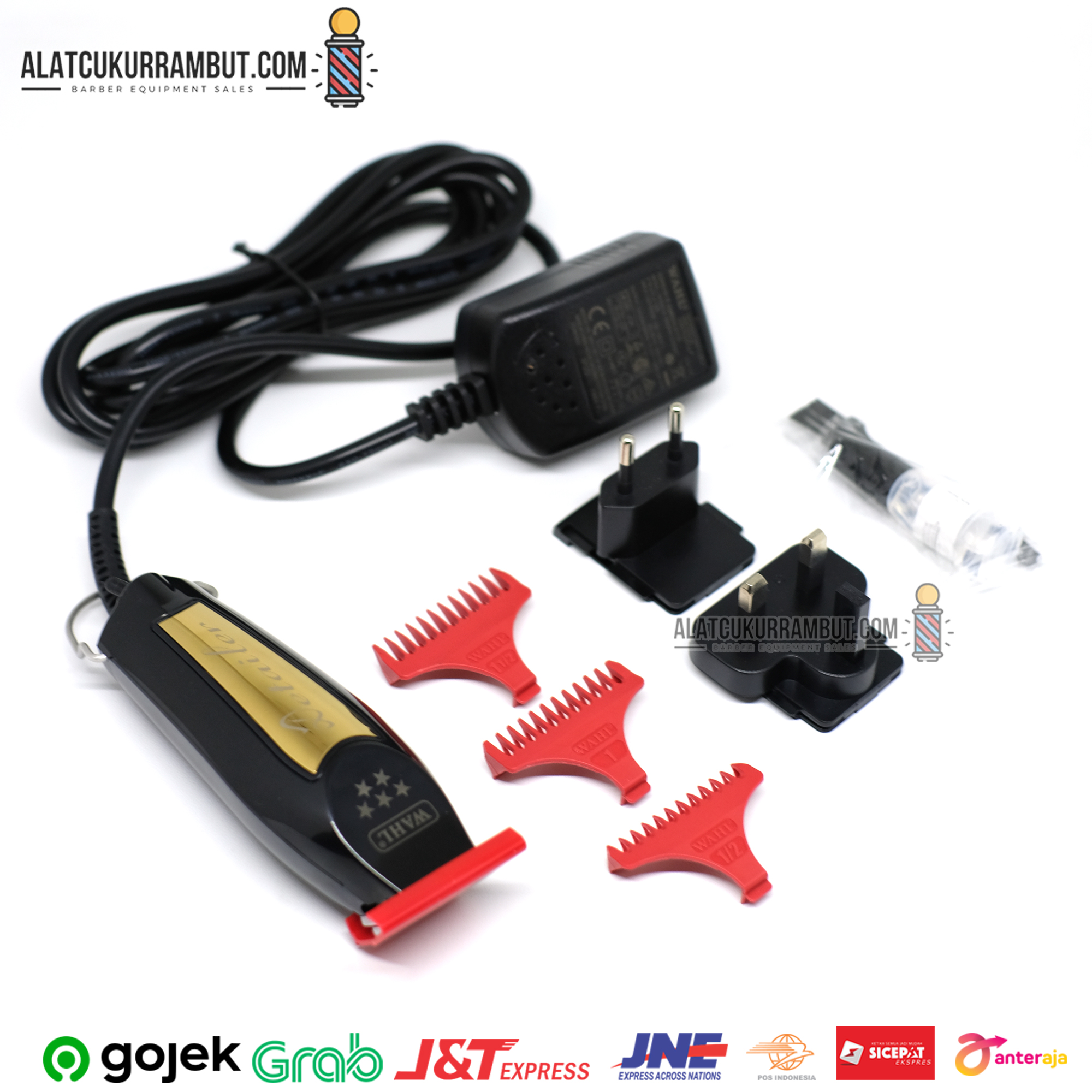 Jual Alat Cukur Rambut Mesin Cukur Rambut WAHL Detailer Black Gold ...