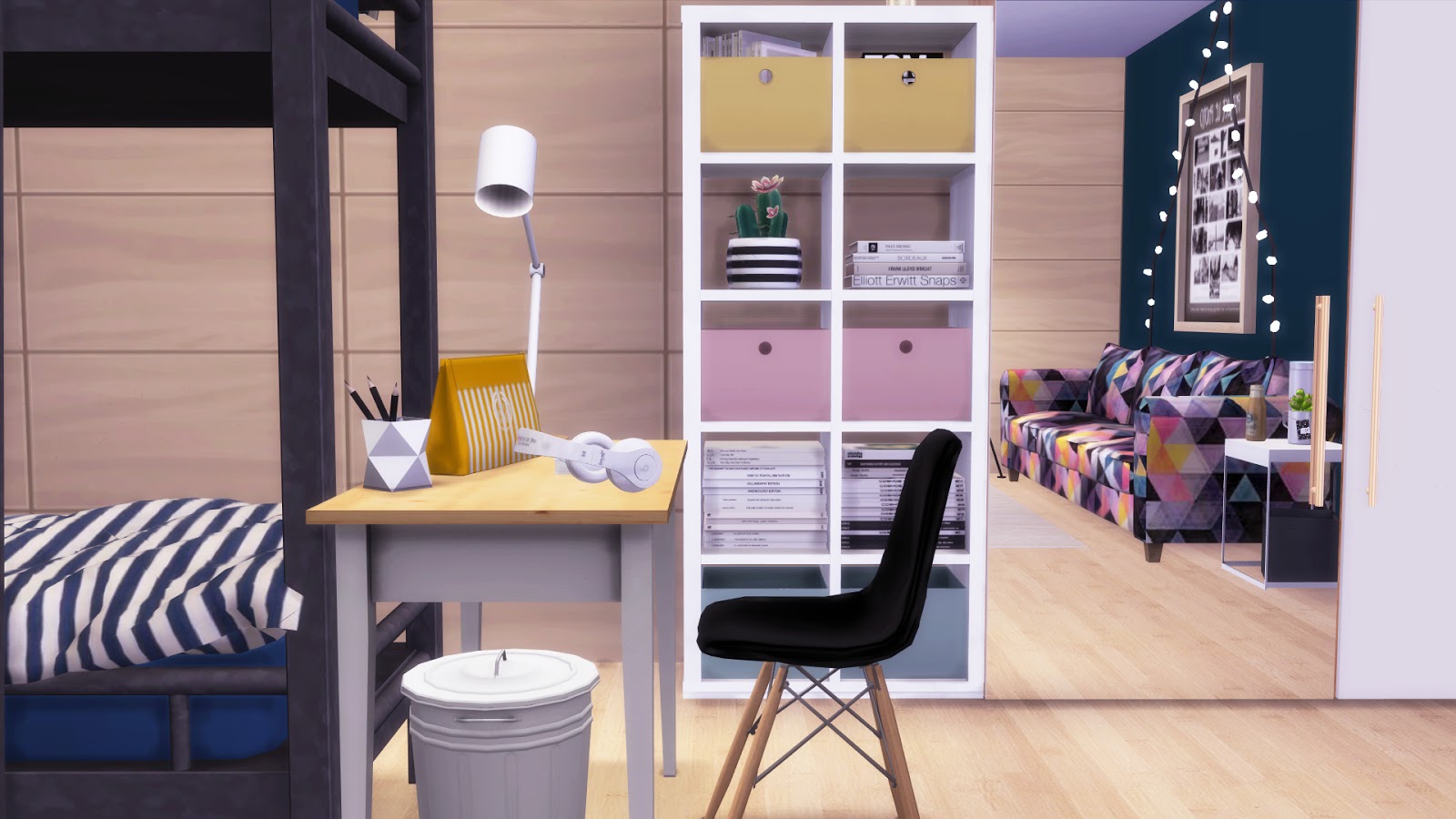 SIMS 4 - HOSTEL UNIVERSITY BRITECHESTER ROOMS MAKEOVER DL + CC ...