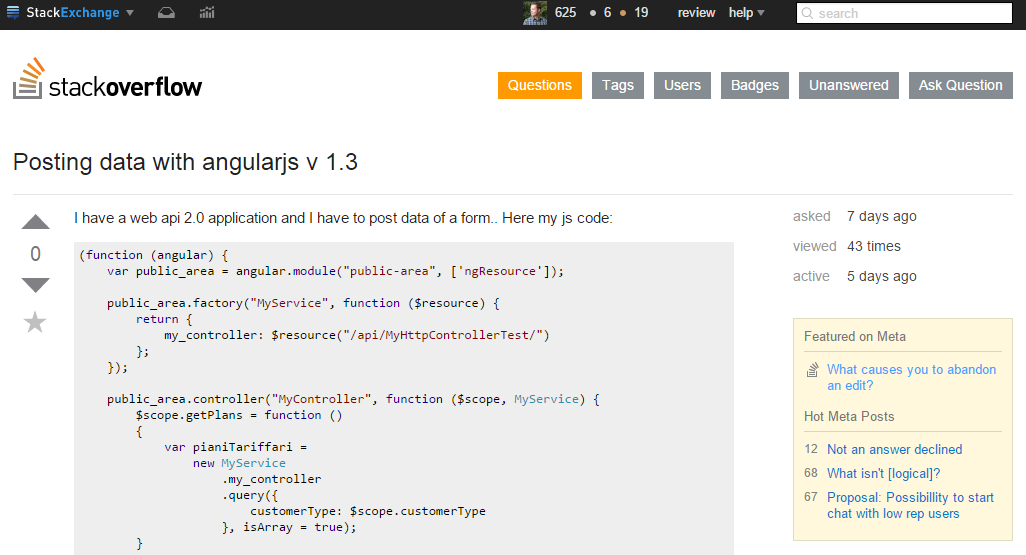 Solving It Puzzles Using Angular Resource Against Web Api 2 Backend
