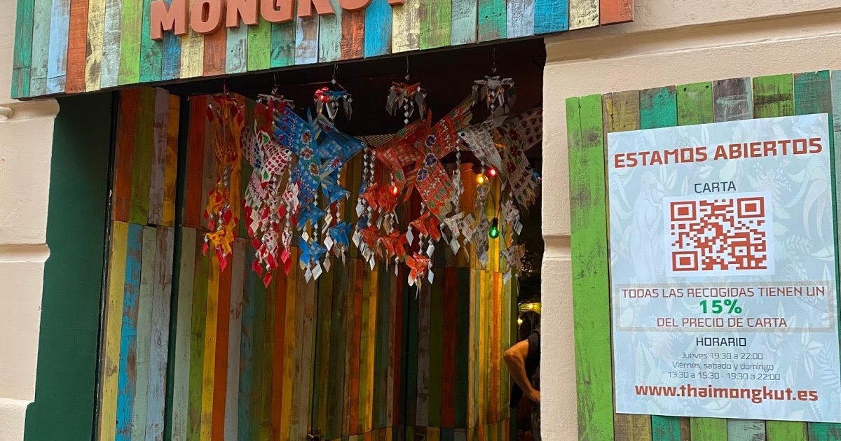 Restaurante Thai Mongkut, en Valencia (España)