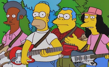 InfoAnimation.com.br: Fox exibe especial dos Simpsons no mundo do rock