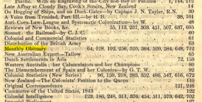 Genealogy: Beyond the BMD: Colonial Magazine