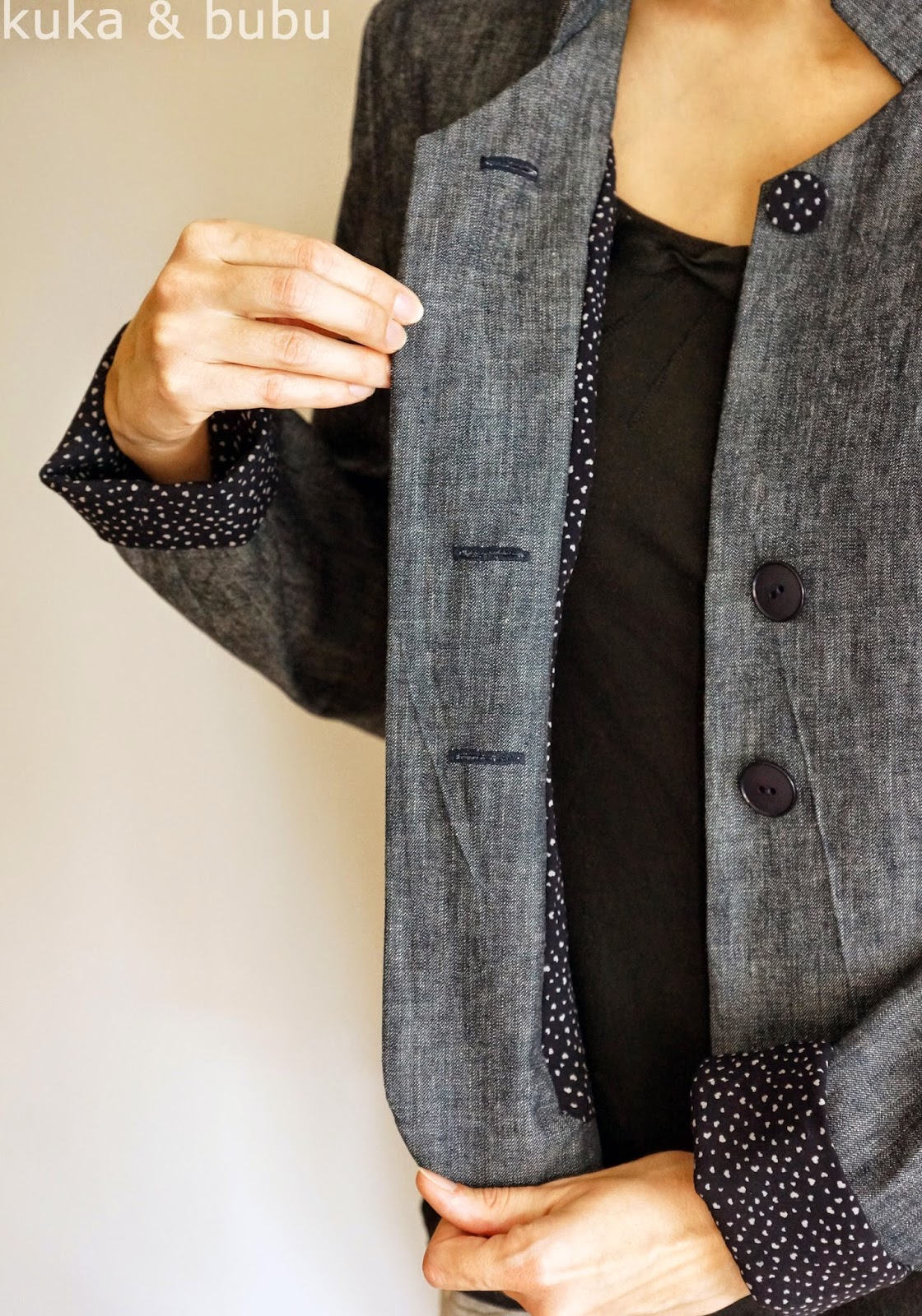 kuka and bubu: Denim jacket (from Burda) – Chaqueta tejana (de Burda)