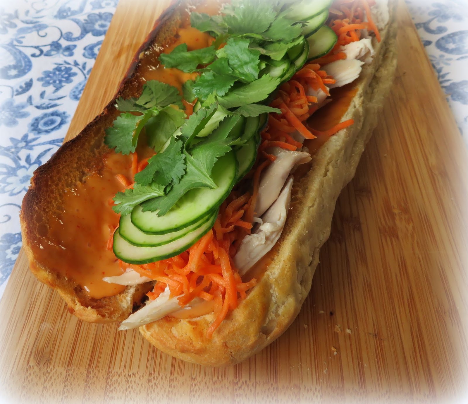 Roasted Chicken Banh Mi | The English Kitchen