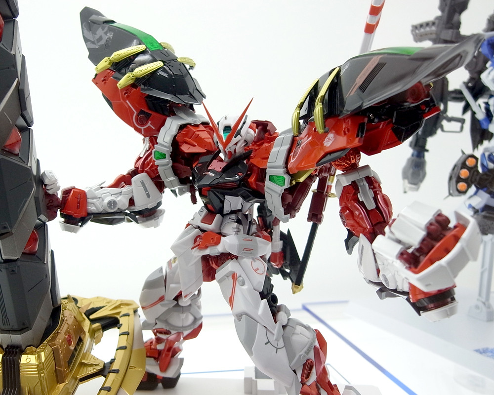 GUNDAM GUY: Metal Build Gundam Astray Red Frame Powered Red & 150 ...