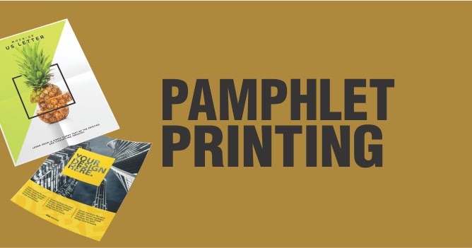 What does a pamphlet contain?