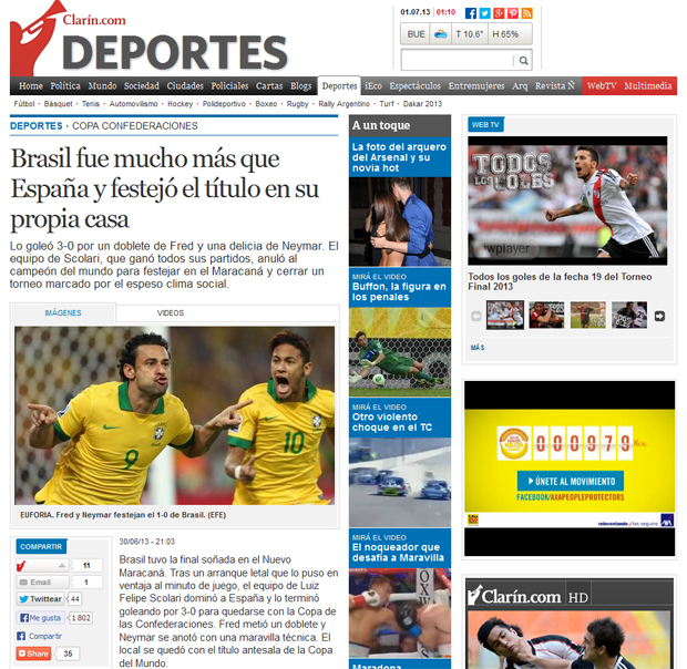 Reacciones: Furia brasileña | Ximinia