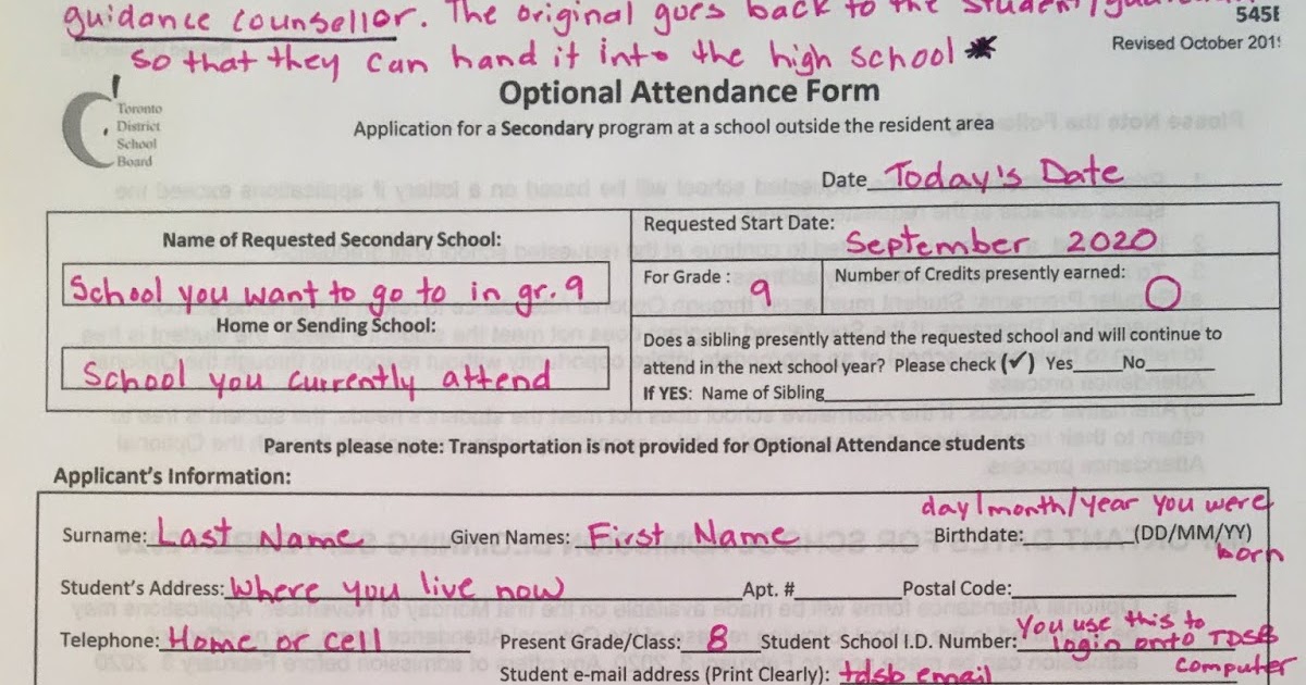 TDSB Learning Centre 3 Elementary Guidance and Career Education: Sample ...