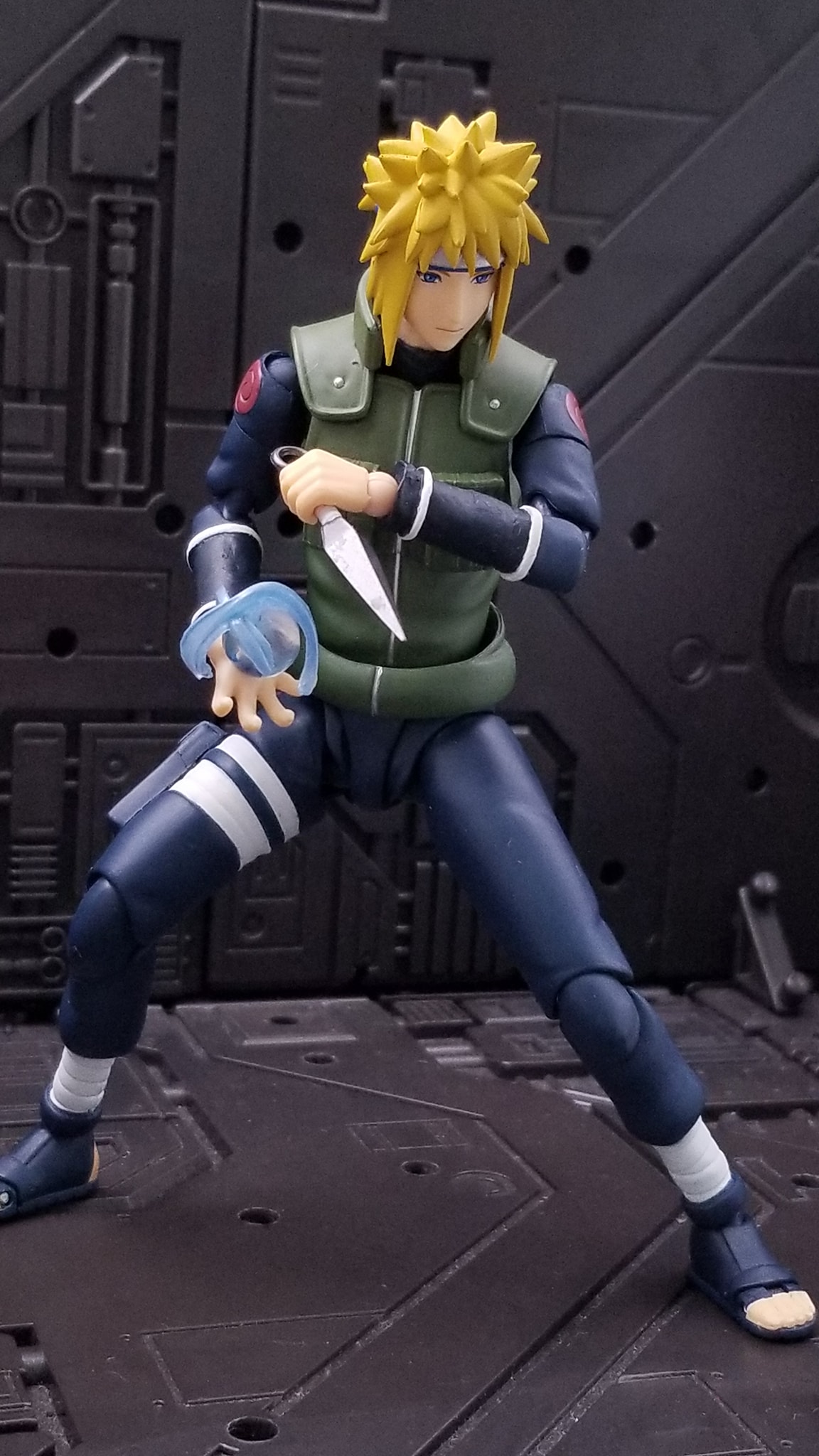 SHF Naruto Namikaze Minato Custom 火影忍者/狐忍 波風水門/波風皆人 改造, SHF Minato, SHF ...