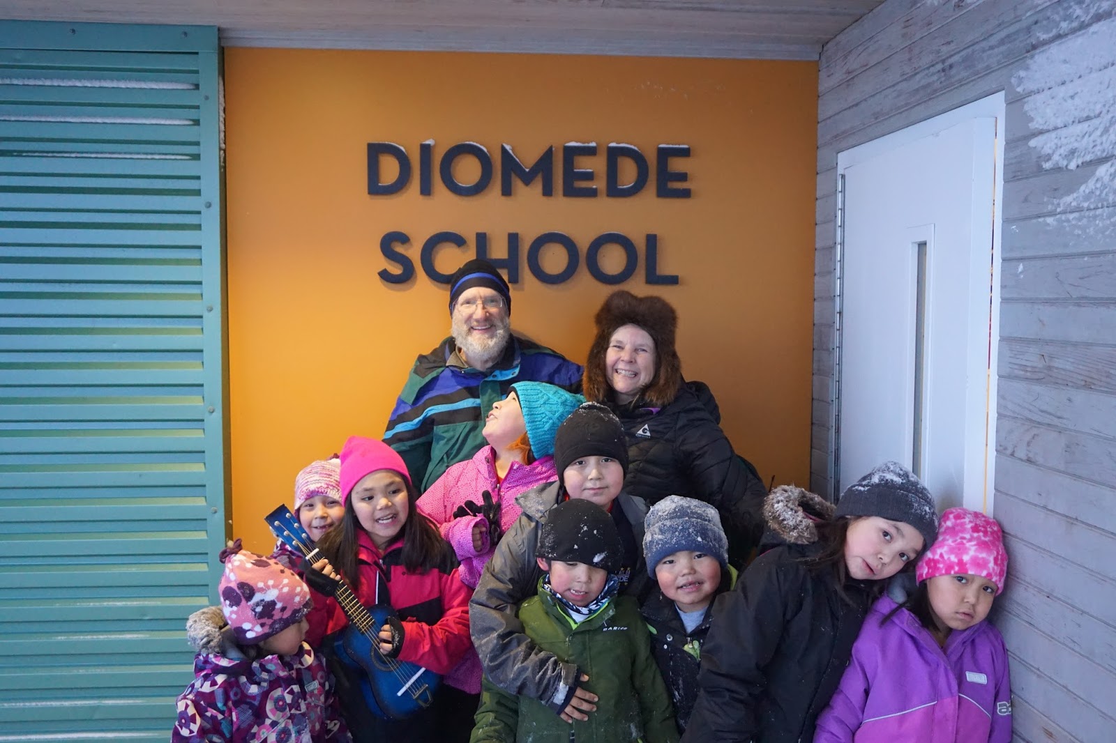 Diomede School: New Teachers