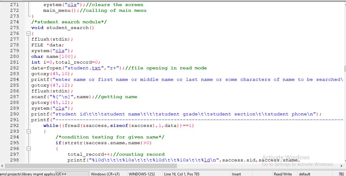practising C, C++ and JAVA programming with examples: library mgmt ...