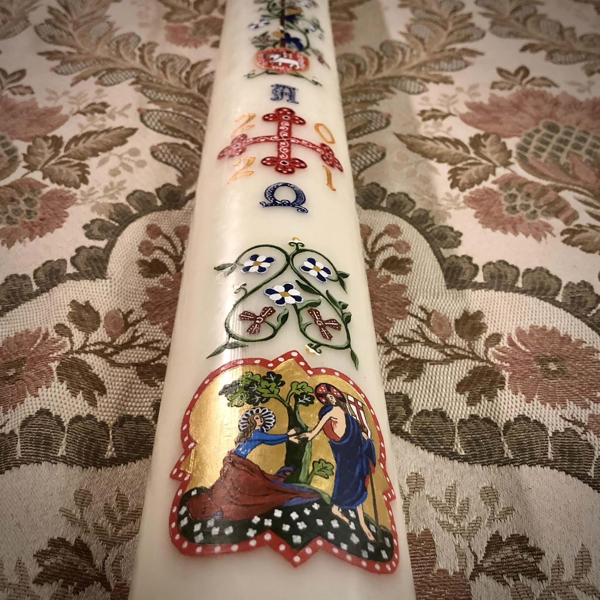 New Liturgical Movement: Hand-painted Paschal Candles Available for ...