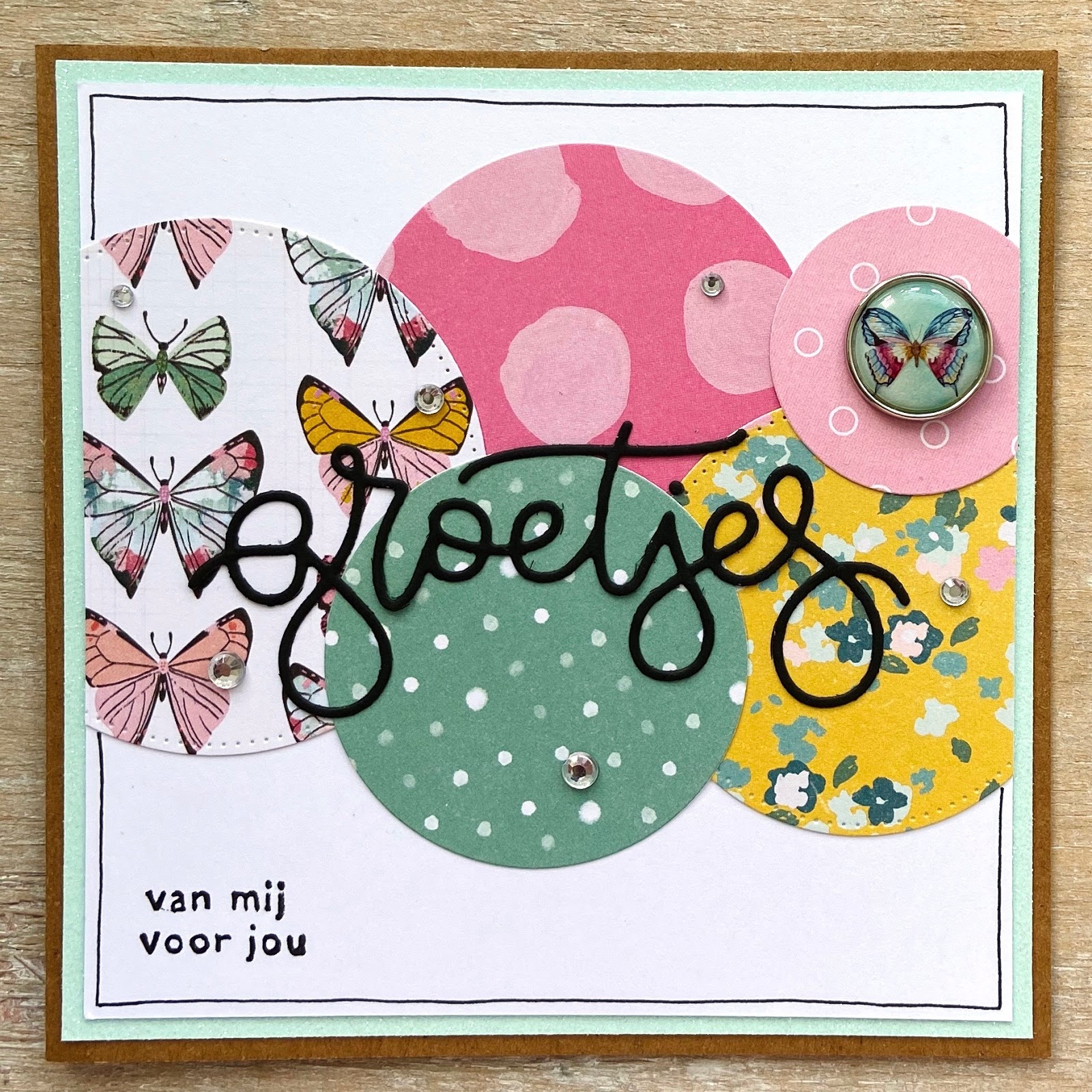 LindaCrea: Groetjes - Set van 3