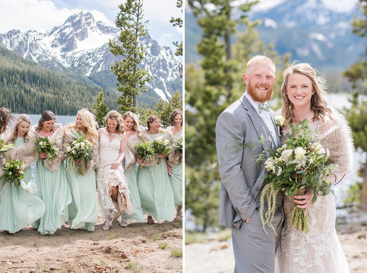 Stanley Idaho Wedding | Isaac & Adein - Huckleberry Studio
