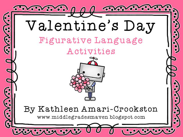 Middle Grades Maven: Valentine's Day Figurative Language Activities