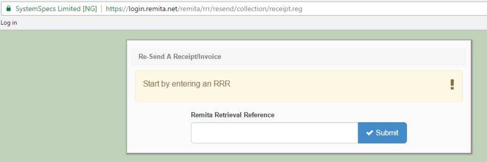 How to Retrieve Remita RRR Payment Receipt, Invoice Slip or Number - St ...