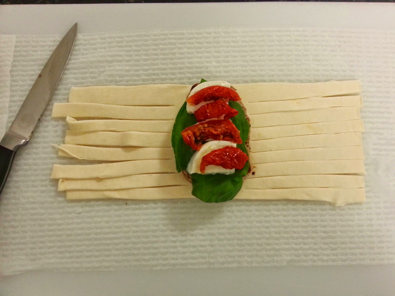 The Bunny's Burrow: Beef Caprese Lattice
