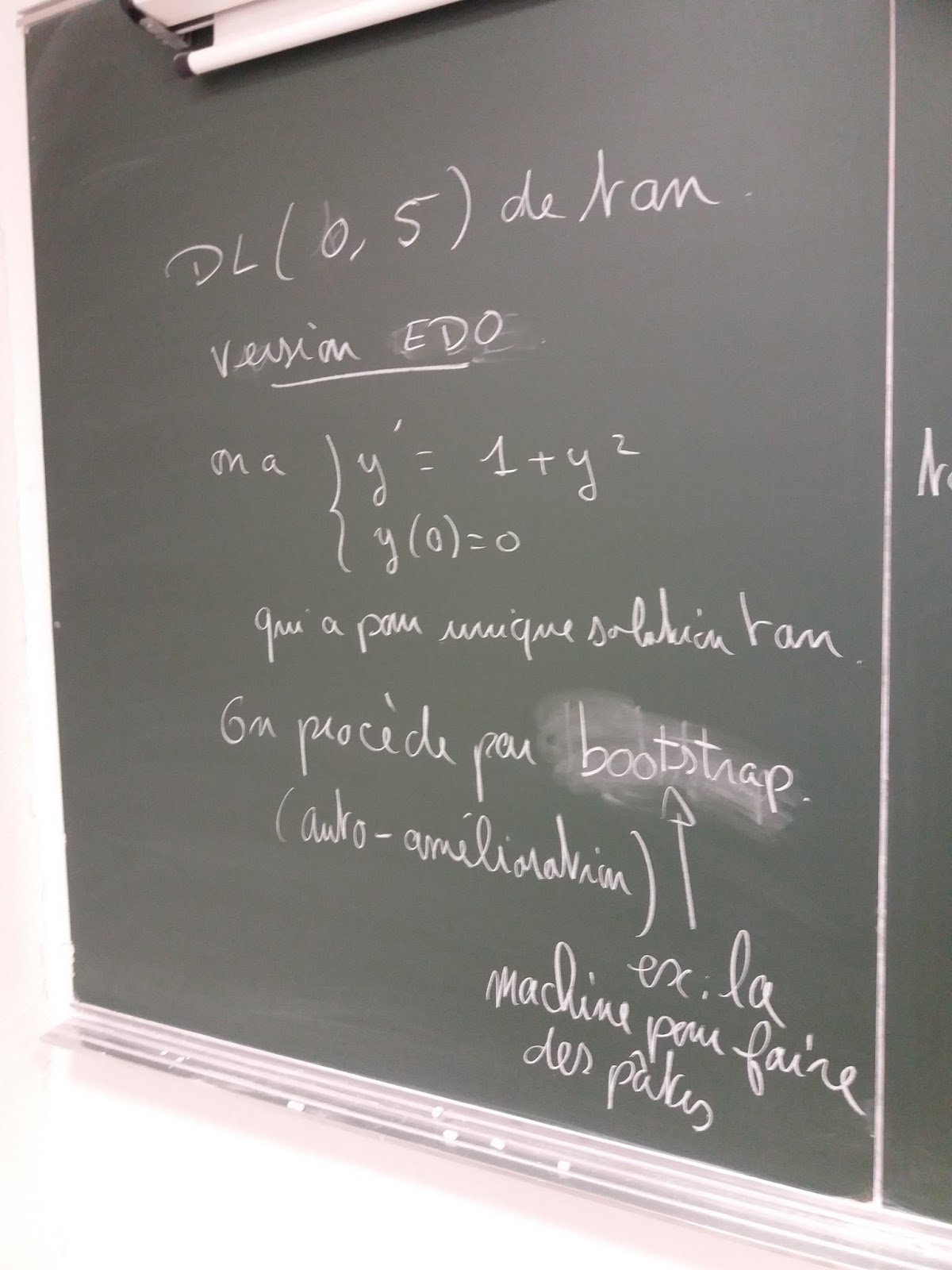 La math-à-outils: DL un peu plus de pratique + DL à l'aide d'une ...