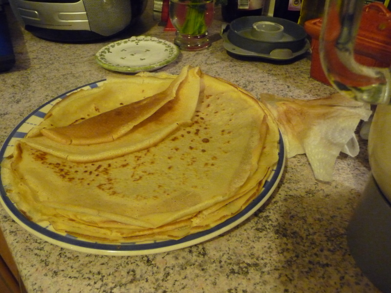 On mange quoi ce soir ?: Crêpes salées fourrées
