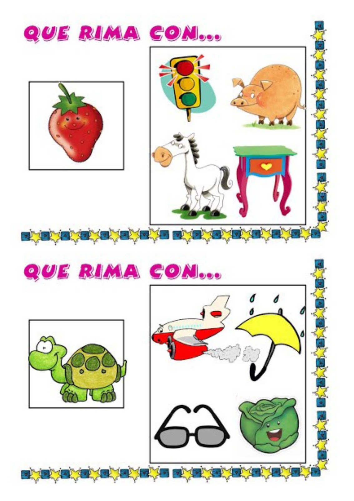 EXPLORADORS DE PRIMER: ¿Qué rima con...?