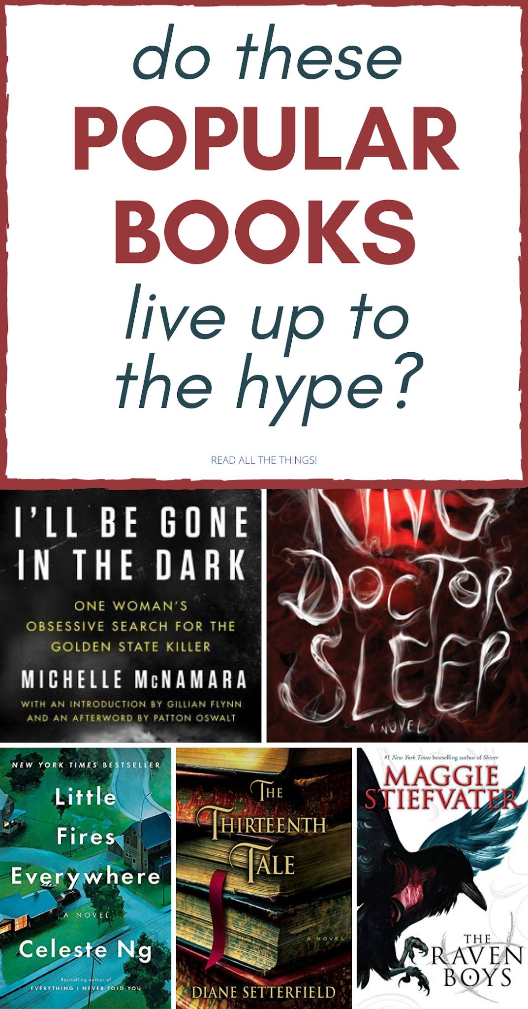 Read All The Things!: Discussion: Do These Popular Books Deserve The Hype?