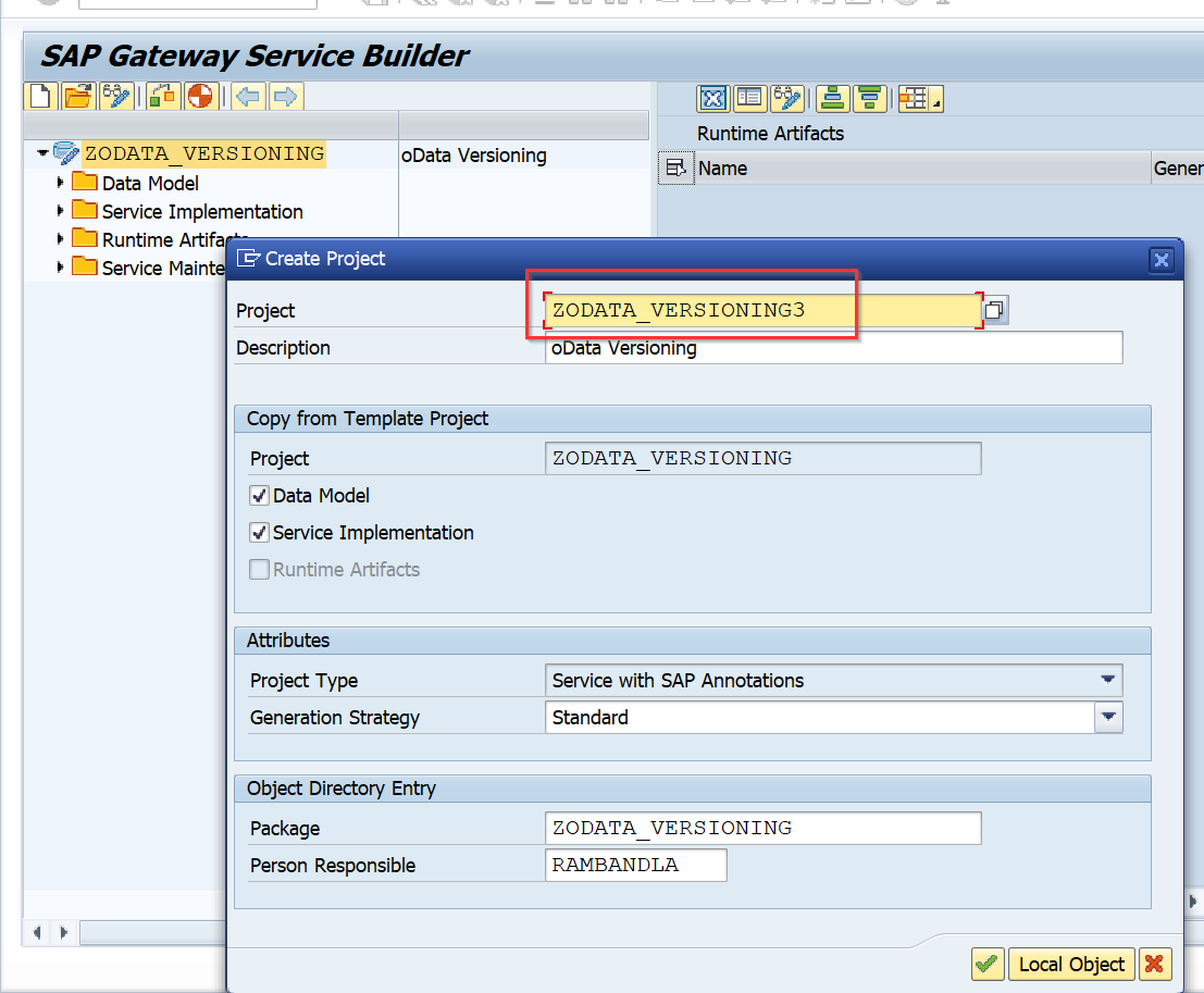 SAP ABAP Central: OData Versioning