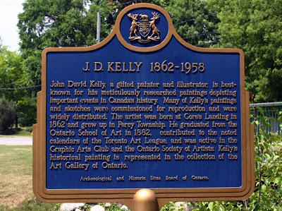 A Portrait of the Visual Arts in Canada: Historical Plaque of artist JD ...