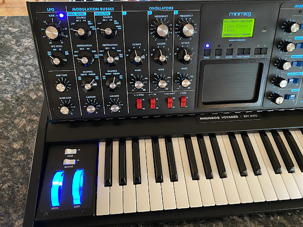 MATRIXSYNTH: Moog MiniMoog Voyager Electric Blue Edition SN EB2573