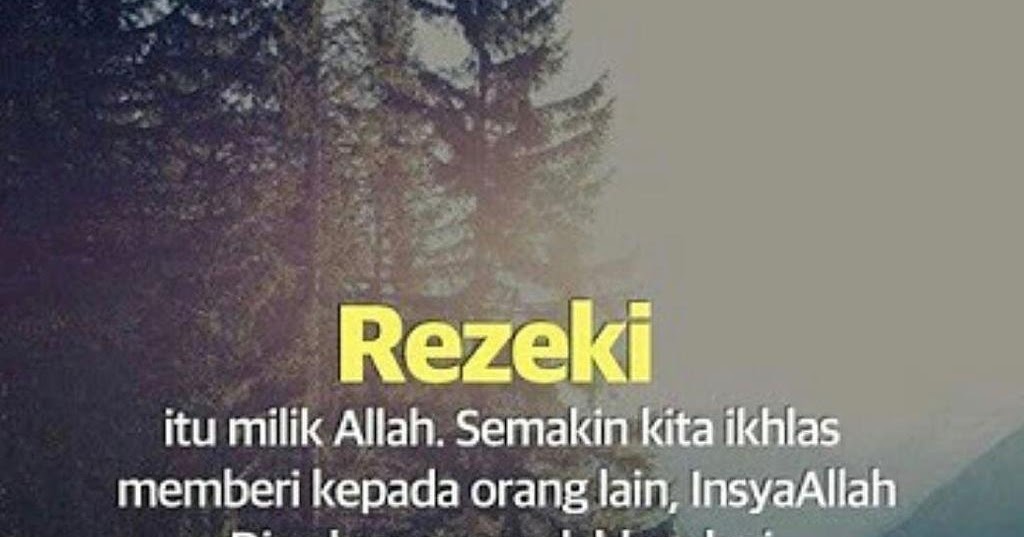 Rezeki Itu Milik Allah - Sunah Suka Sakura