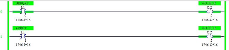programmation API SLC500 langage LADDER