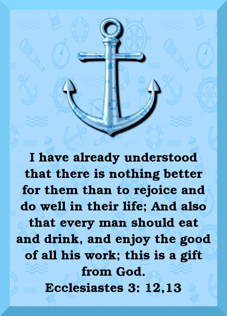 M. Michielin Alphabets: SOFT BLUE ANCHOR MARINE BOAT WHEEL NAUTICAL ...