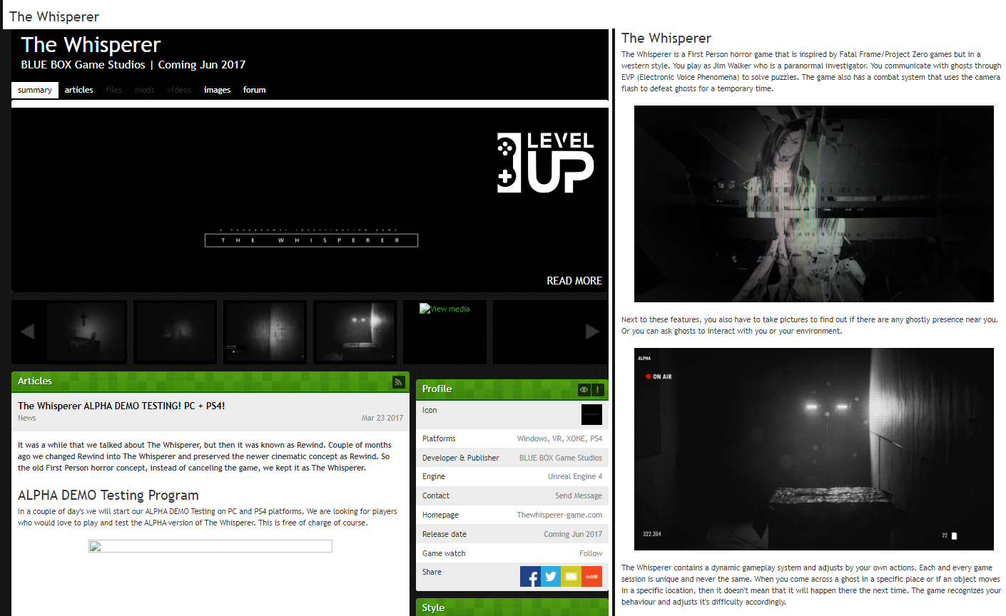 Blue Box Game Studios ¿seis años de retrasos, falsas promesas y ...