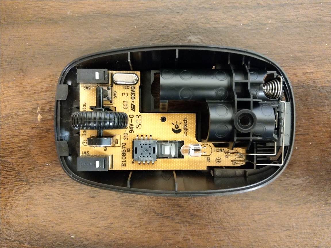 滑鼠 更換按鍵、拆解: 羅技 Logitech M150 無線滑鼠 拆解 & 左右鍵更換 (Disassembly and micro ...