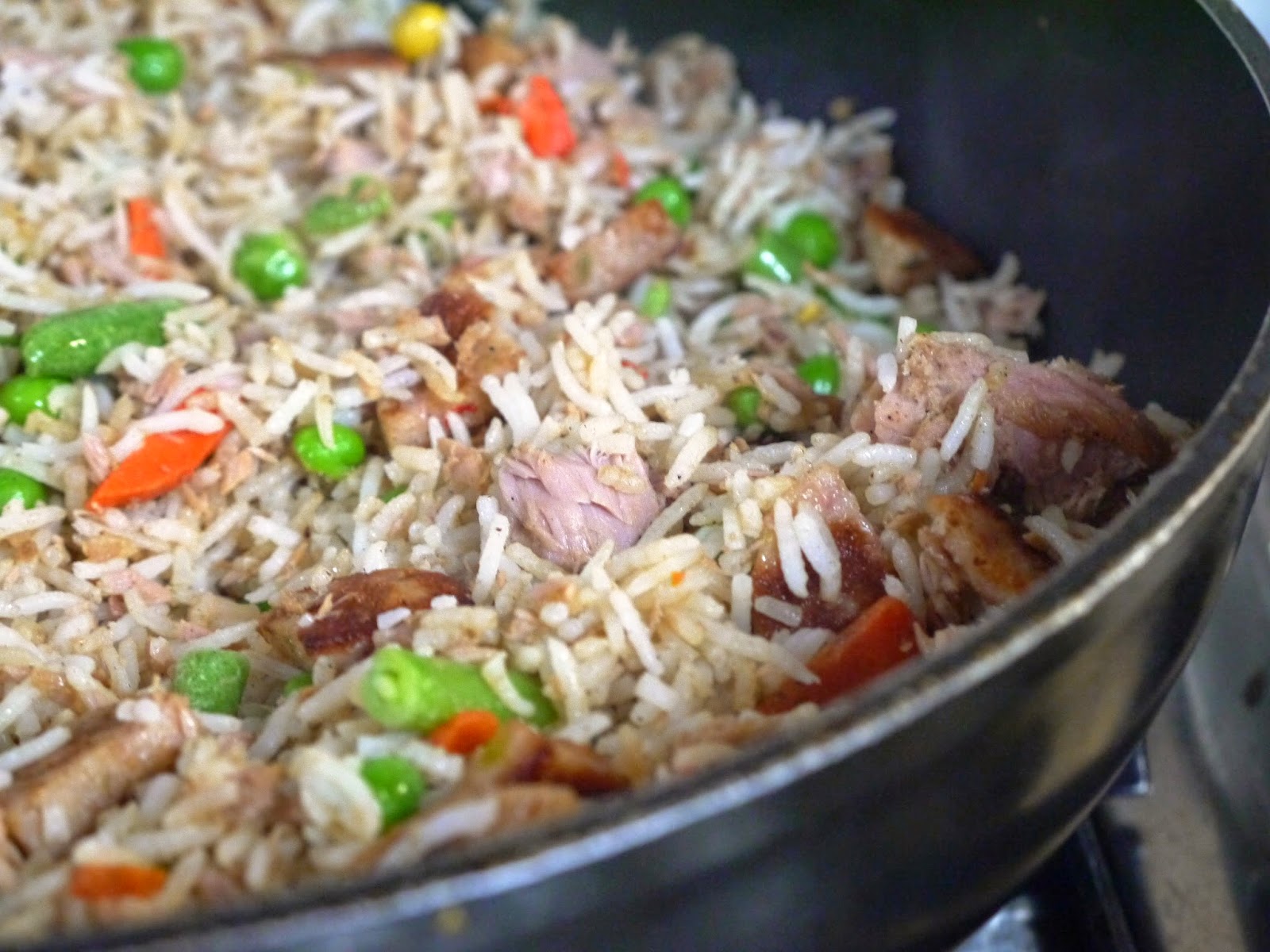 This Muslim Girl Bakes: Tuna Fried Rice
