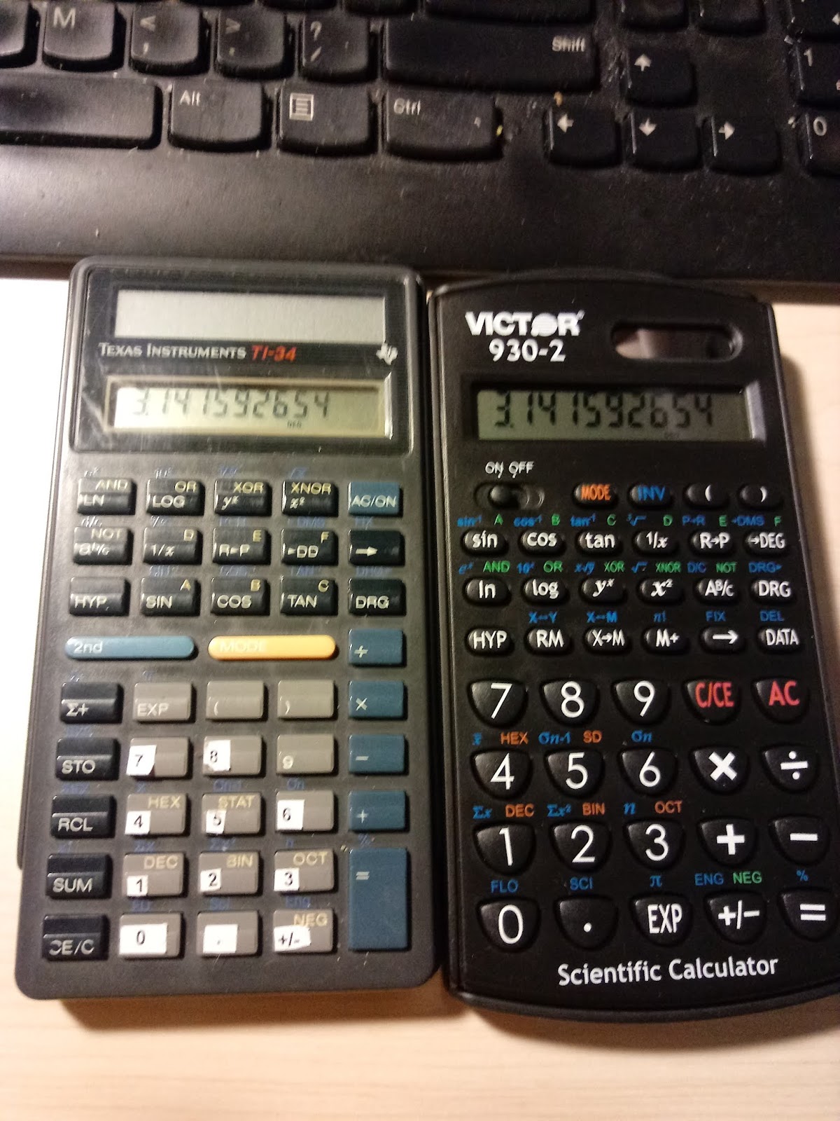 Eddie's Math and Calculator Blog: Review: Victor 930-2 Scientific ...