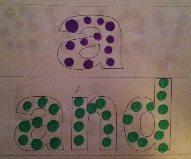 Rockin' in Resource Room: Color, Trace, Write, and Paste Freebie!