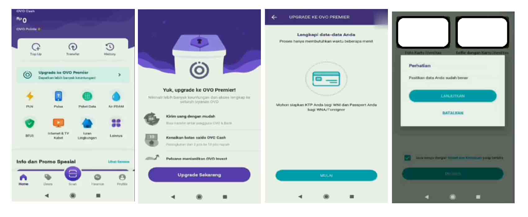 Upgrade Rekening E-Wallet Gopay, Link aja, OVO | IKUT DIGITAL