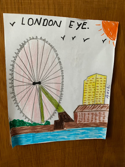 Bannockburn Primary: The London Eye - Year 1 Home Learning