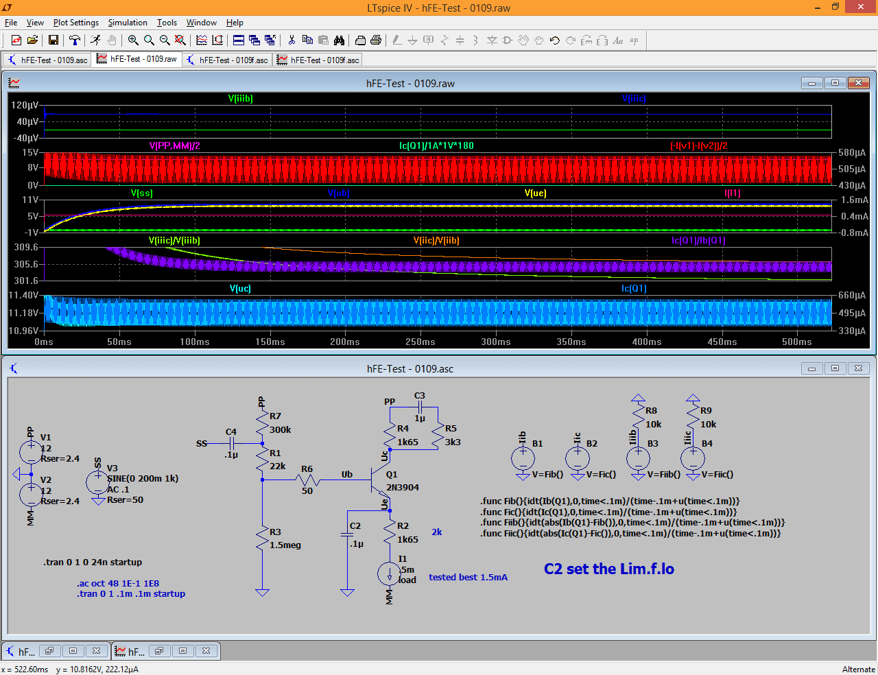 Chips & Tech.: Determining a near to the exact HFE value
