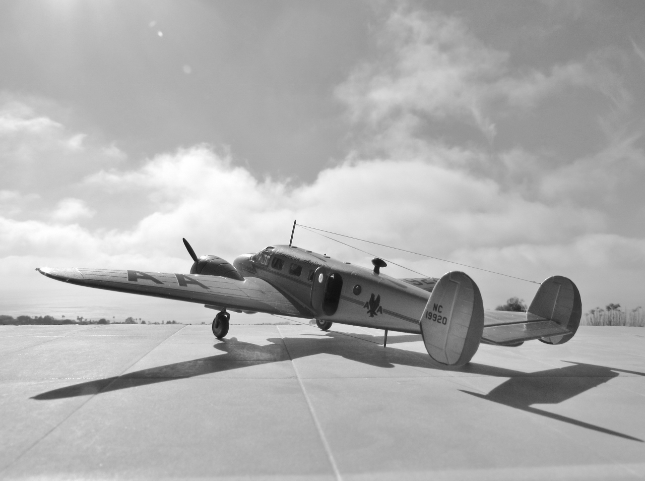 Wings of Intent: Beechcraft 18 Twin Beech American Airlines - Modified ...