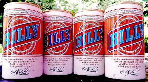 Cervezal: Billy Beers, la cerveza de BIlly Carter