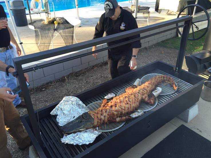 NorCal Ovenworks' Outdoor Kitchen Diary: Gator on the Grill